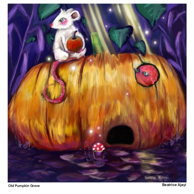Art Print Release: Old Pumpkin Grove | Beatrice Ajayi